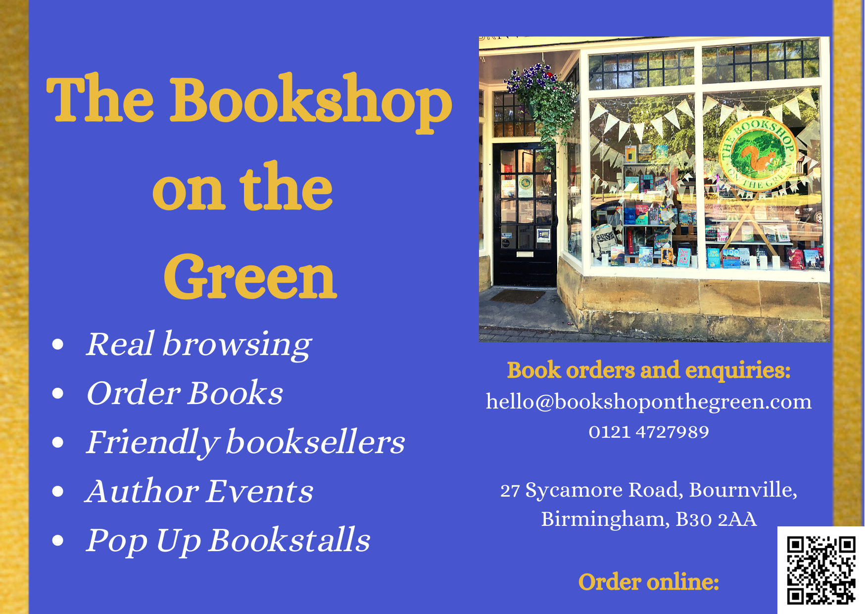 Bookseller - Birmingham Literature Festival